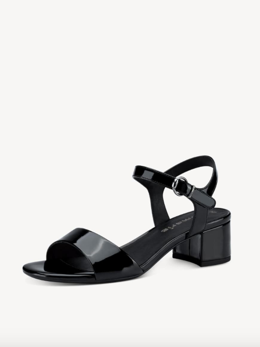 Sandalen mit Absatz: Auf diesem edlen Modell von Tamaris kann im Sommer ...